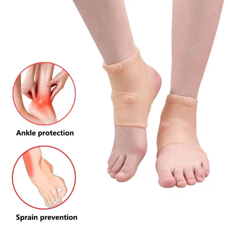 Anti‑Slip Magnetic Ankle Pad for Pain Relief - Medistore