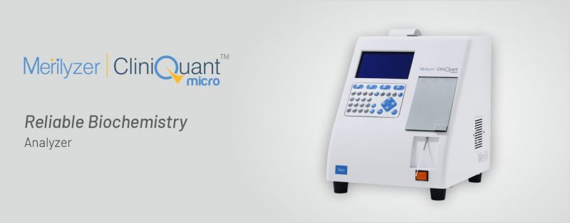 Meril CLINIQUANT Semi Auto Biochemistry Analyzer - Medistore