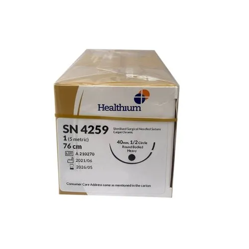 Healthium Trugut Chromic Catgut Surgical Suture 2-0