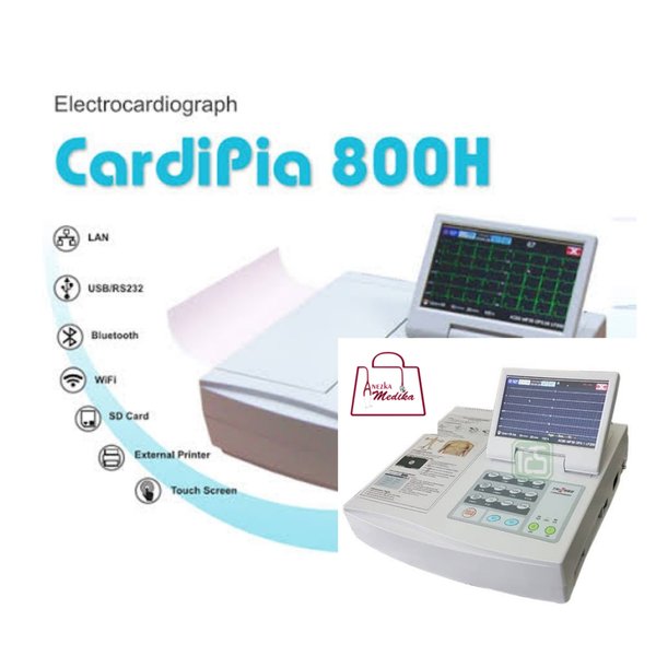 Trismed 12 Channel ECG Machine - Cardipia 800h Lowest Price in Bangladesh