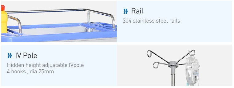 MK-P02 Medical Emergency Trolley - Medik Best Price in Bangladesh