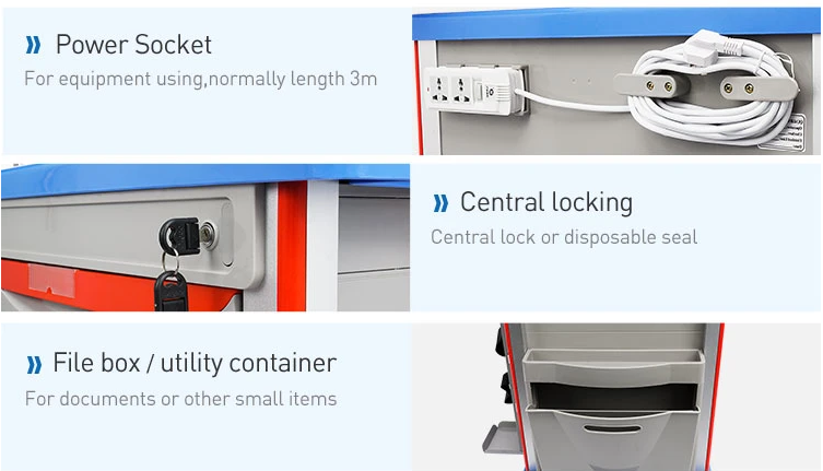 MK-P02 Medical Emergency Trolley - Medik Best Price in Bangladesh