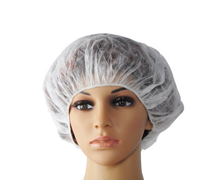 White Non Woven Disposable Head Cap - Medistore