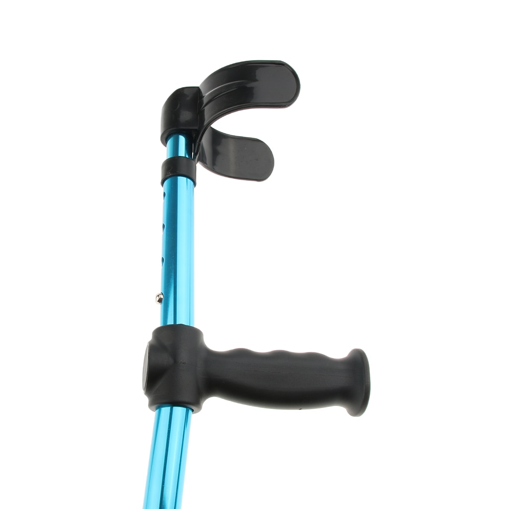 Smart 2PCS Aluminum Alloy Adjustable Forearm Crutches
