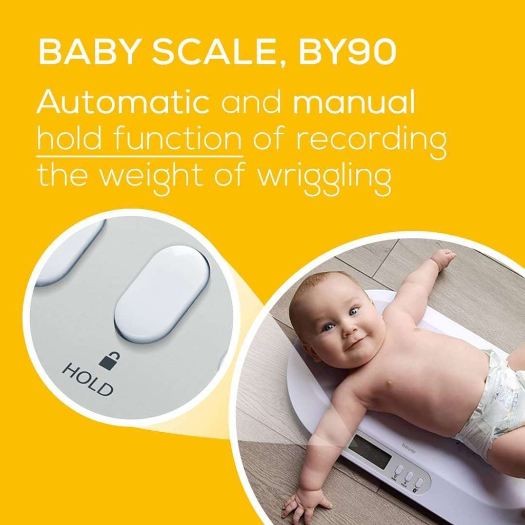 Beurer BY90 Baby Scale with Measuring Tape - Medistore