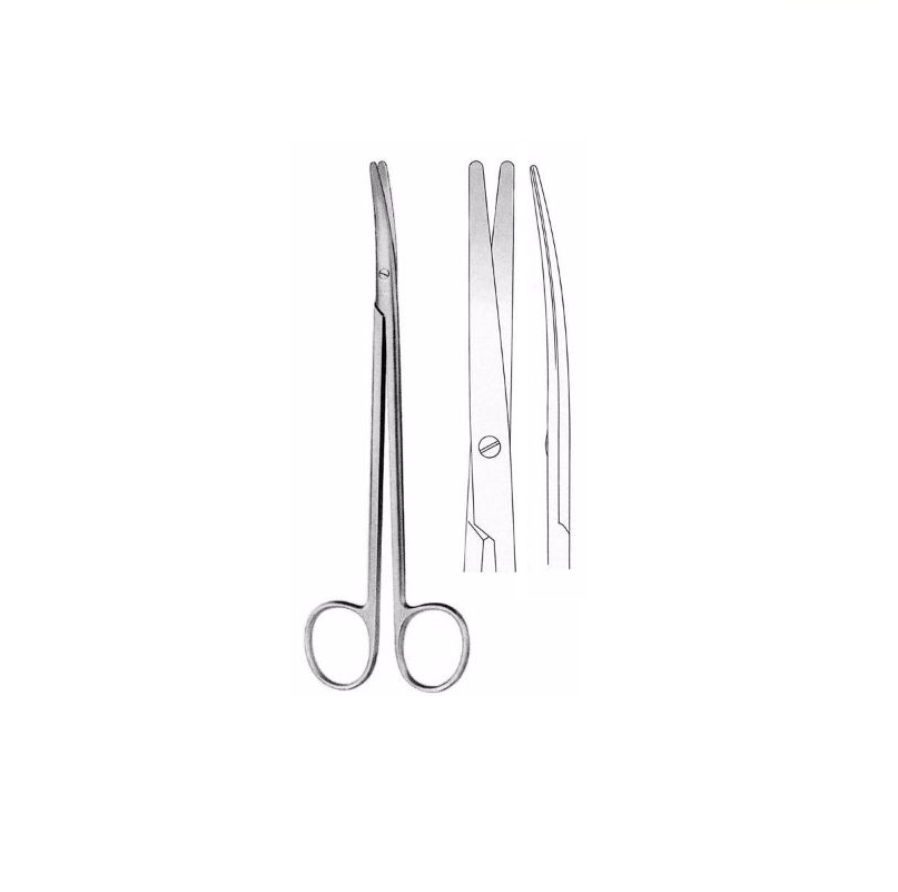 MTZ Scissor (Hilbro) 8″ Curved