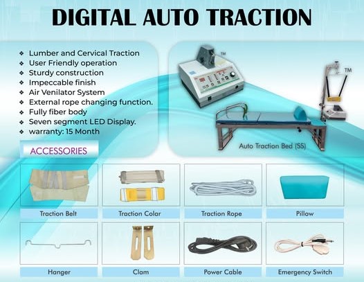 National Electrocare AT15 Auto Traction Machine | Best Digital Traction ...