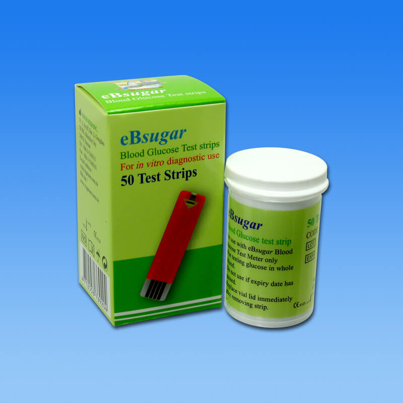 Buy online eBsugar Blood Glucose Test Strips at Lowest Price
