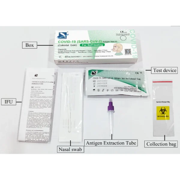 Deepblue COVID-19 Antigen Saliva Test Kit Low price in BD